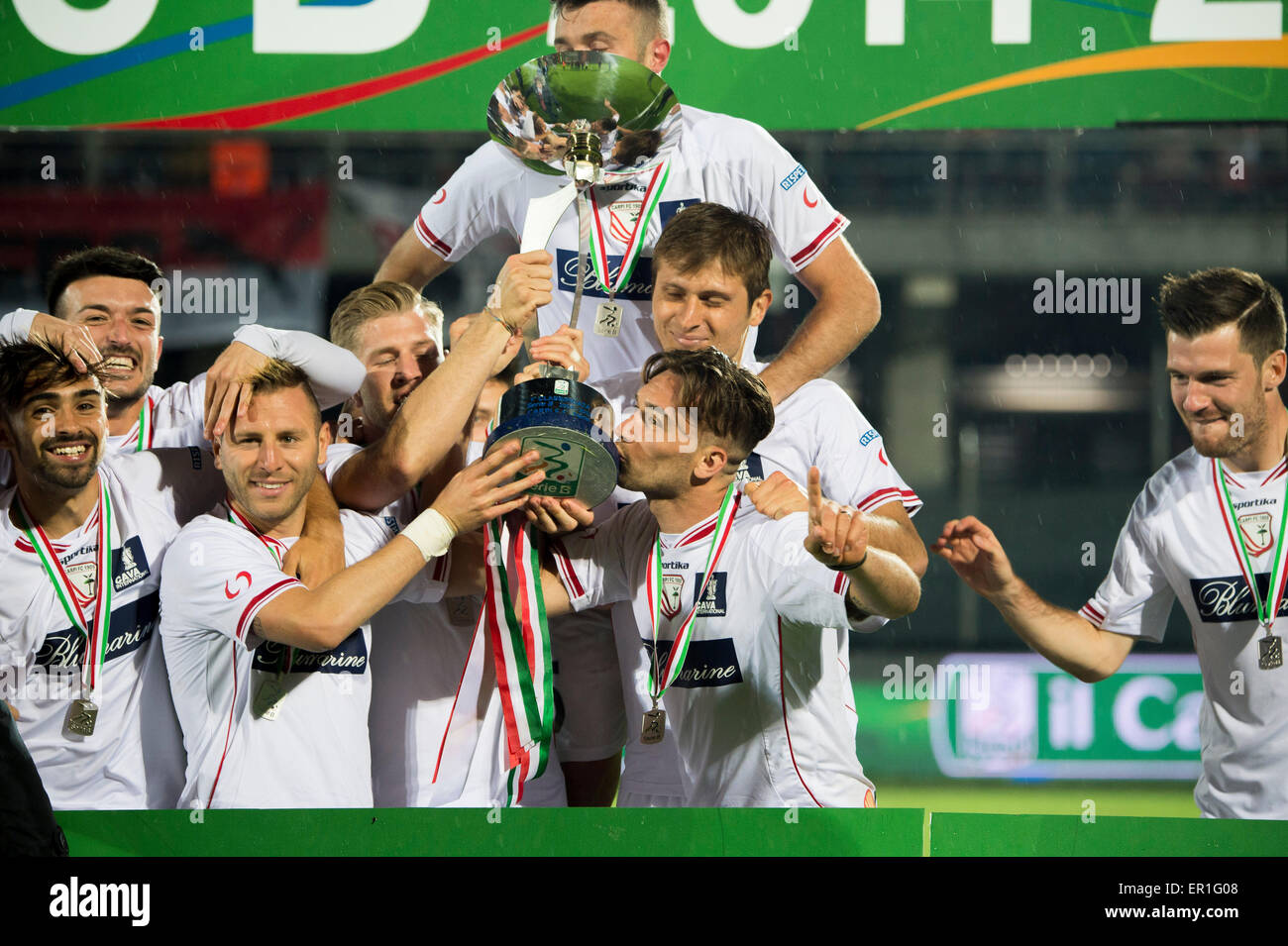 Carpi, Italy. 22nd May, 2015. Carpi team group Football/Soccer ...