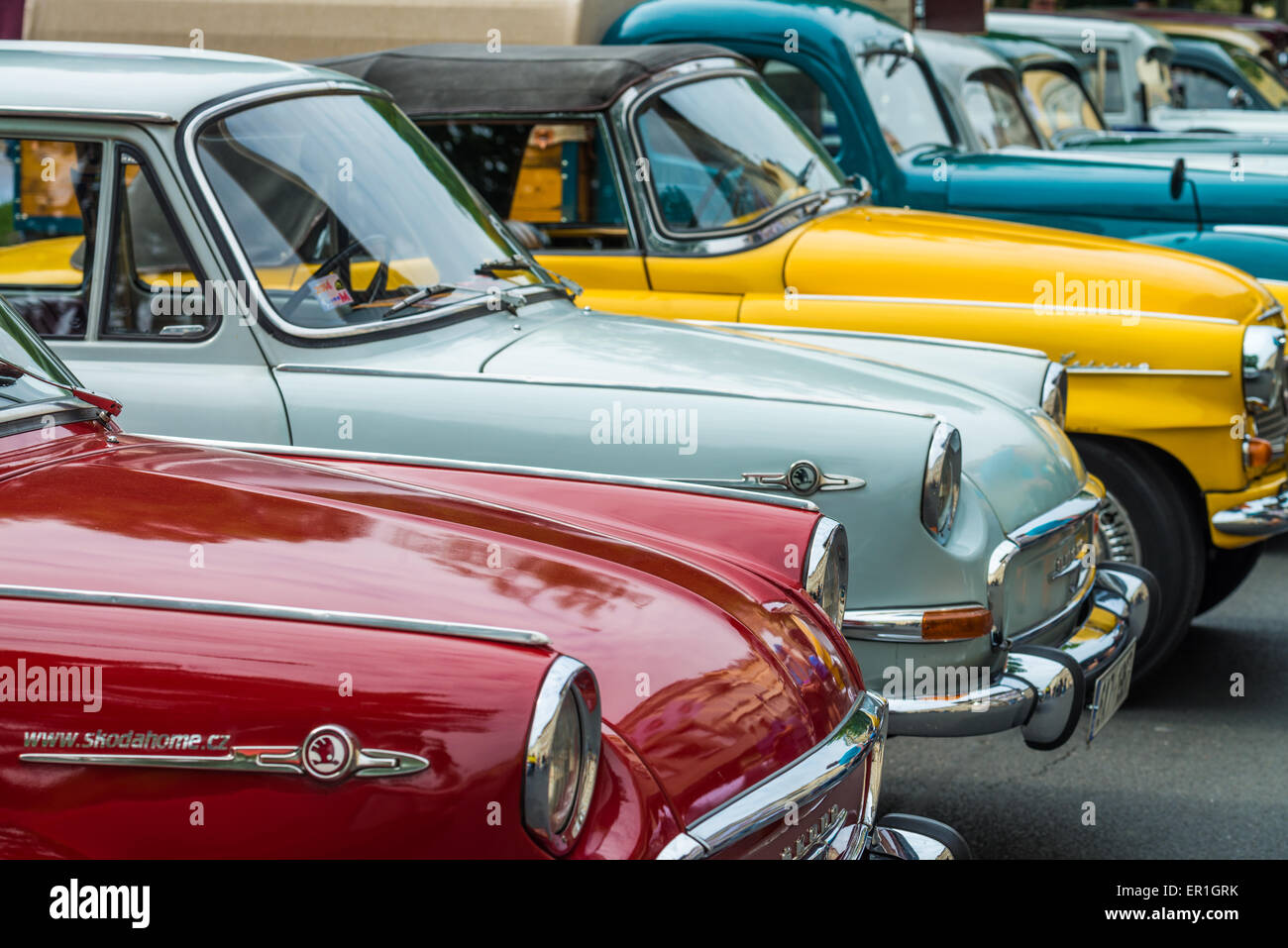 Vintage skoda hi-res stock photography and images - Alamy