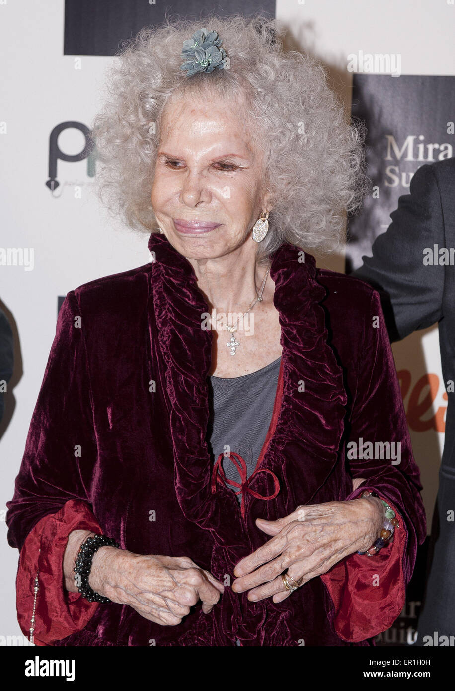 File photo of Spain's Duchess of Alba Featuring: Cayetana Fitz-James ...