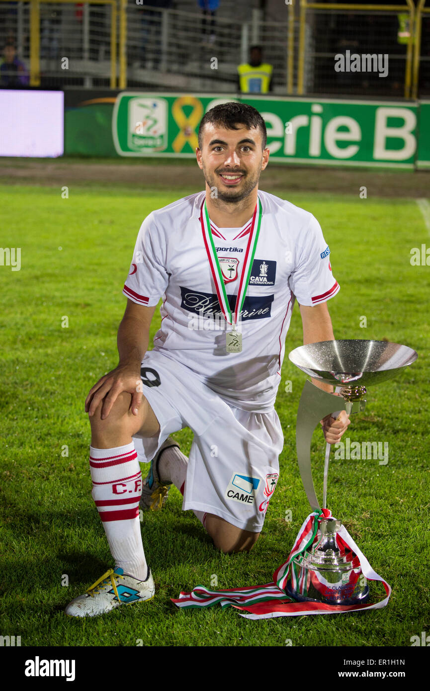 Carpi, Italy. 22nd May, 2015. Lorenzo Pasciuti (Carpi) Football/Soccer ...