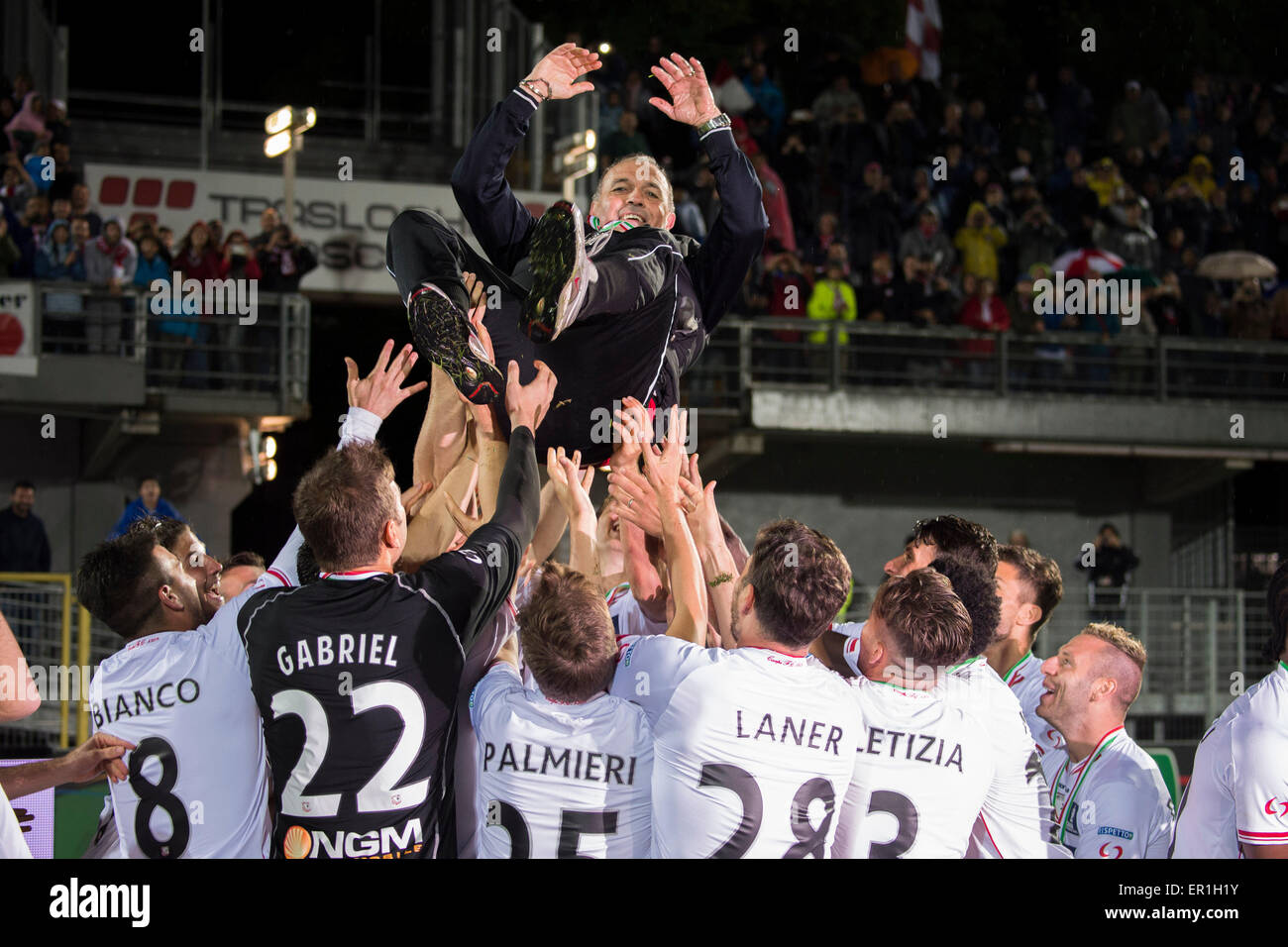 Carpi, Italy. 22nd May, 2015. Fabrizio Castori (Carpi) Football/Soccer ...