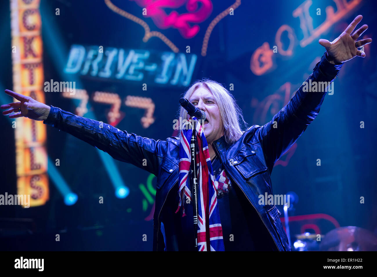 Ostrava, Czech Republic. 22nd May, 2015. Joe Elliott, singer of English ...