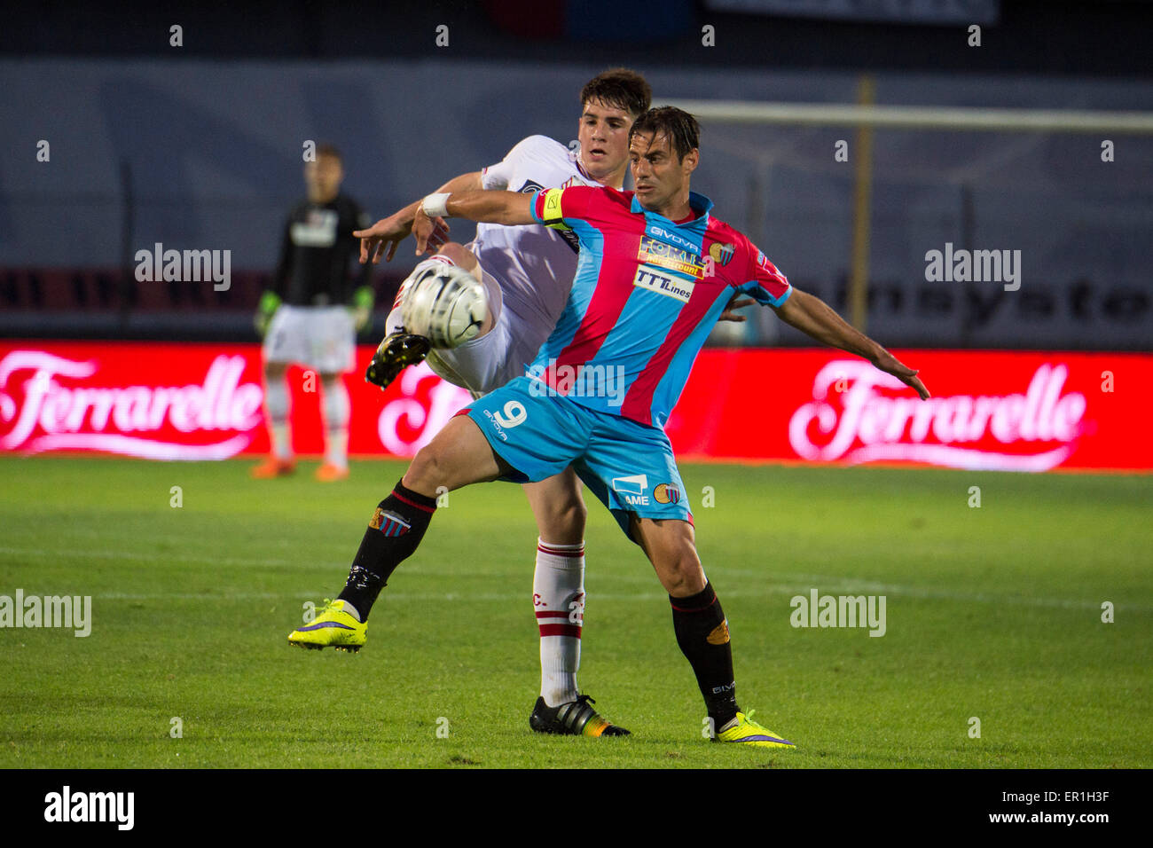 Carpi, Italy. 22nd May, 2015. Daniele Sarzi Puttini (Carpi), Emanuele ...