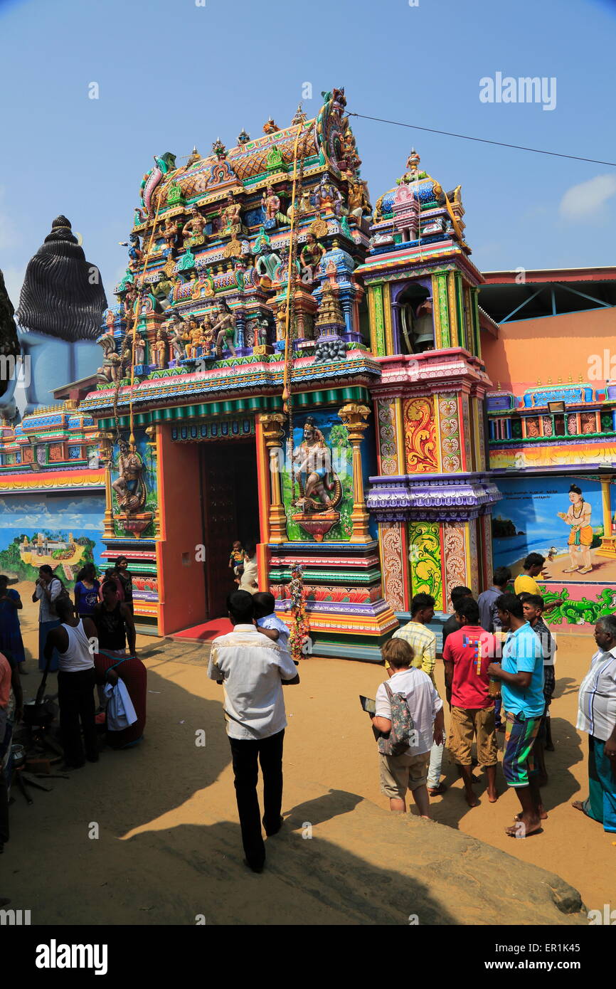 Koneswaram Kovil Hindu temple, Trincomalee, Sri Lanka, Asia Stock Photo ...