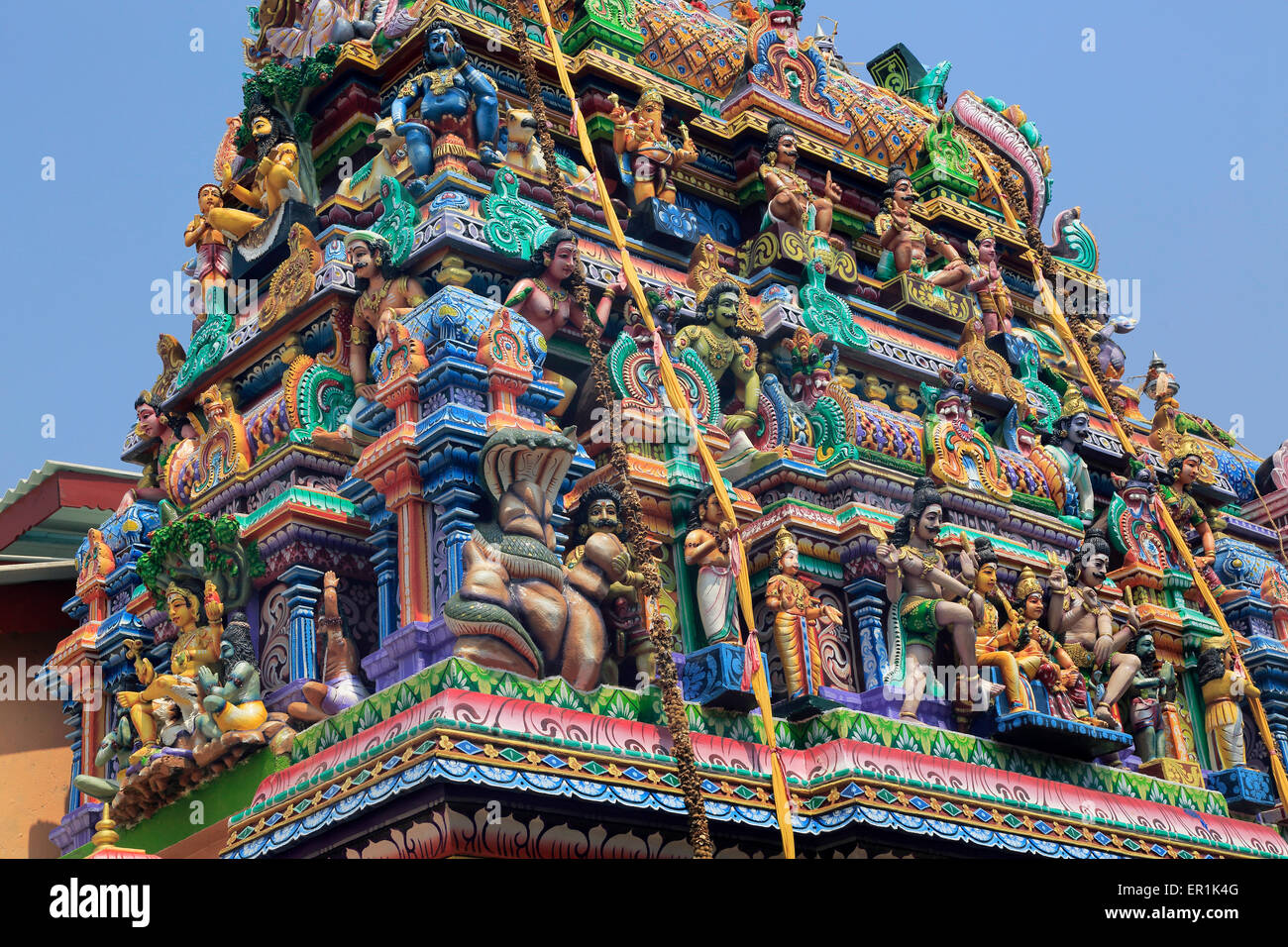 Koneswaram Kovil Hindu temple, Trincomalee, Sri Lanka, Asia Stock Photo ...