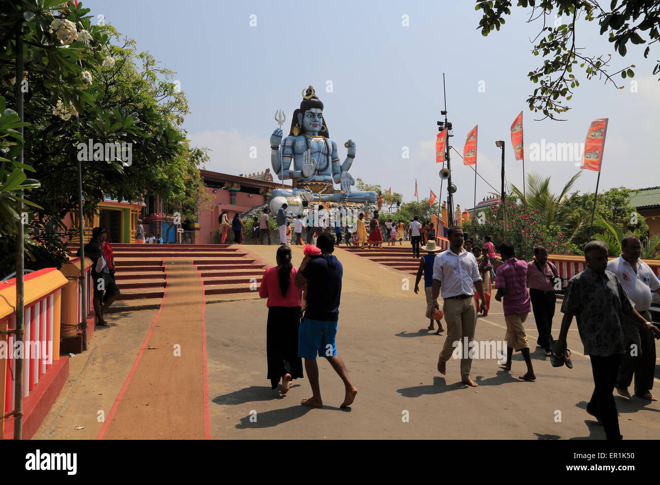 Koneswaram Kovil Hindu temple, Trincomalee, Sri Lanka, Asia Stock Photo - Alamy