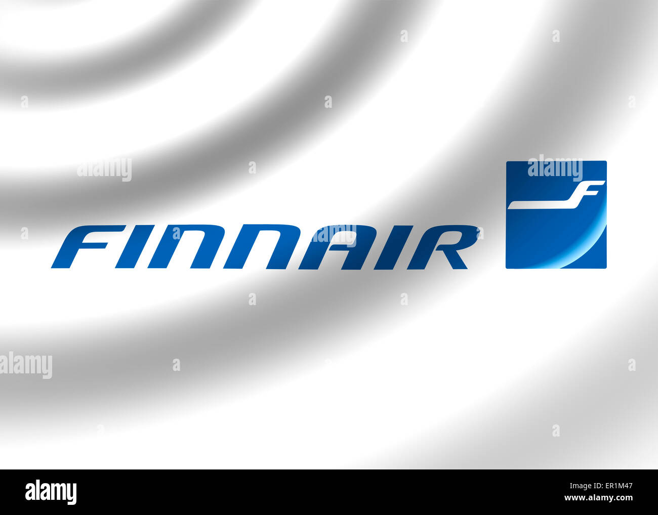 Finn air logo icon flag symbol emblem sign Stock Photo - Alamy