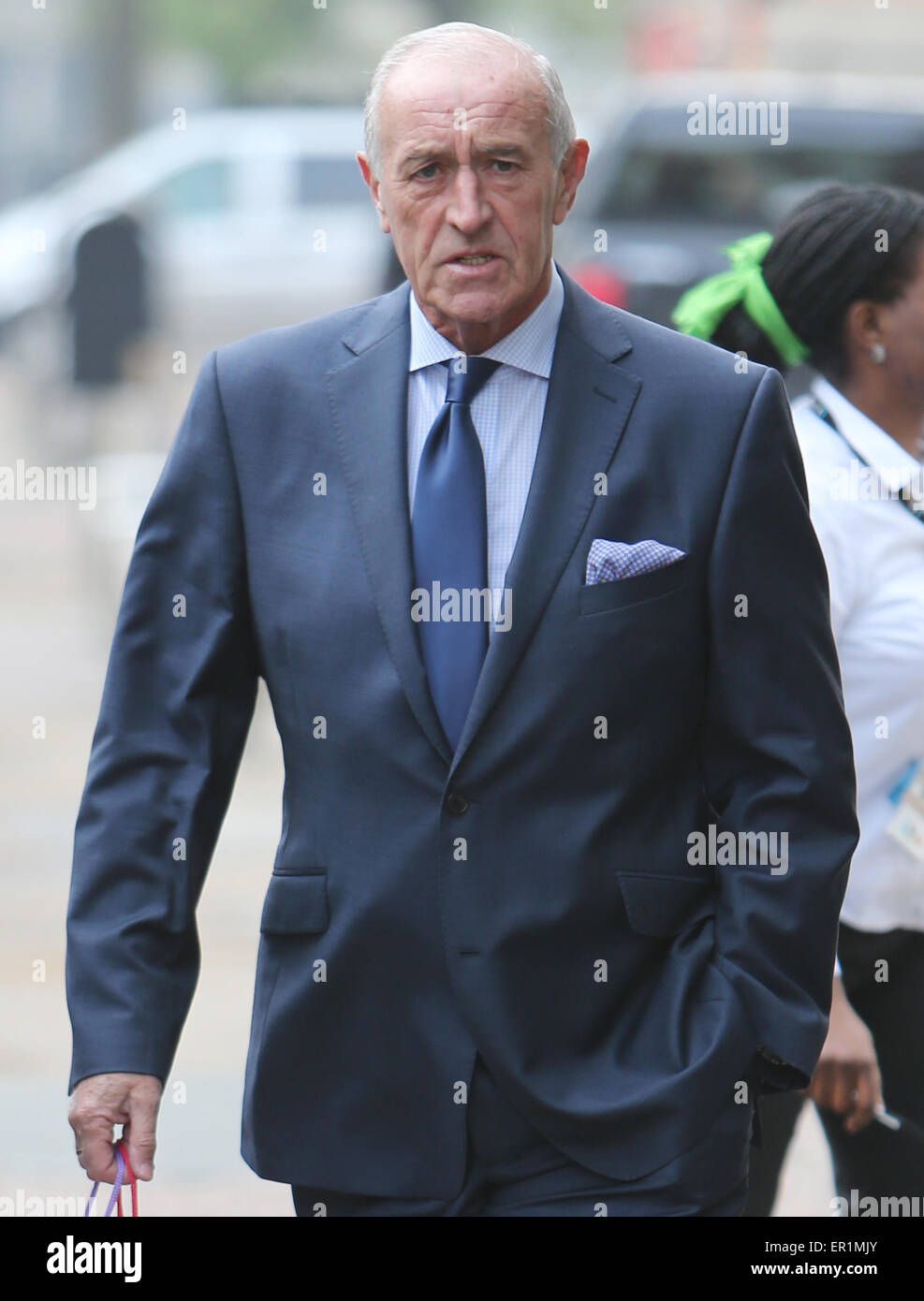 Len Goodman outside ITV Studios Featuring: Len Goodman Where: London ...