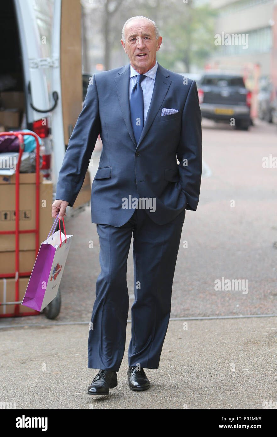 Len Goodman outside ITV Studios Featuring: Len Goodman Where: London ...