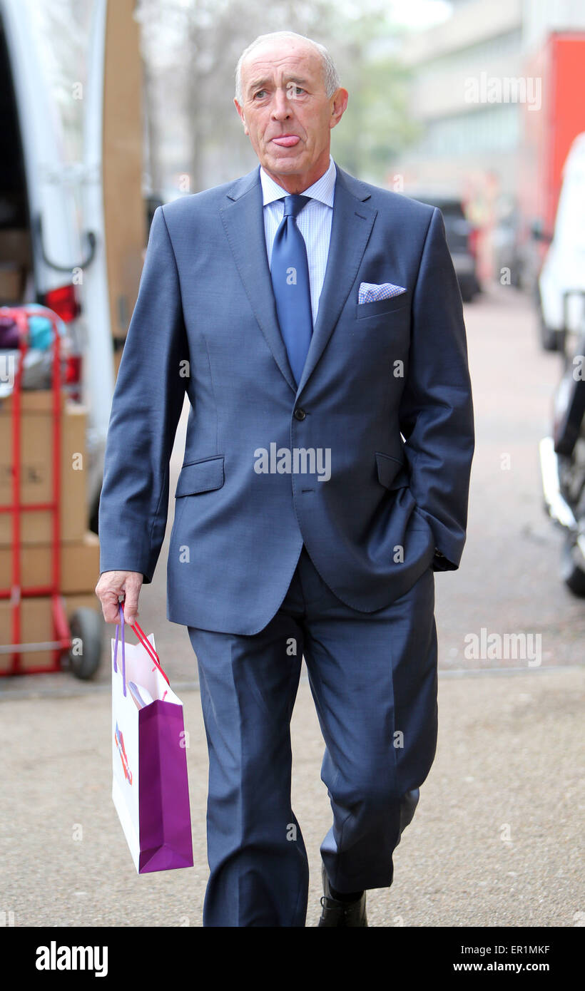 Len Goodman outside ITV Studios Featuring: Len Goodman Where: London ...