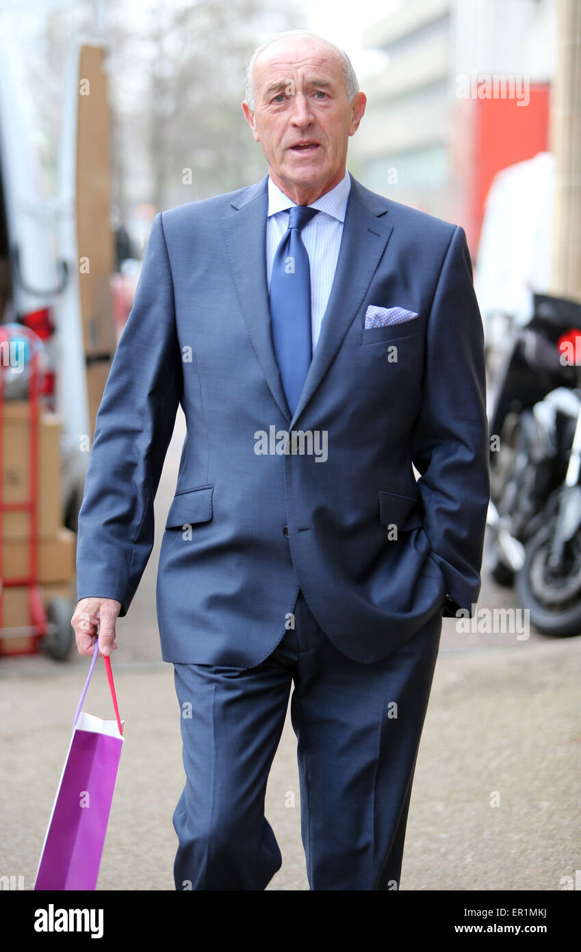 Len Goodman outside ITV Studios Featuring: Len Goodman Where: London ...
