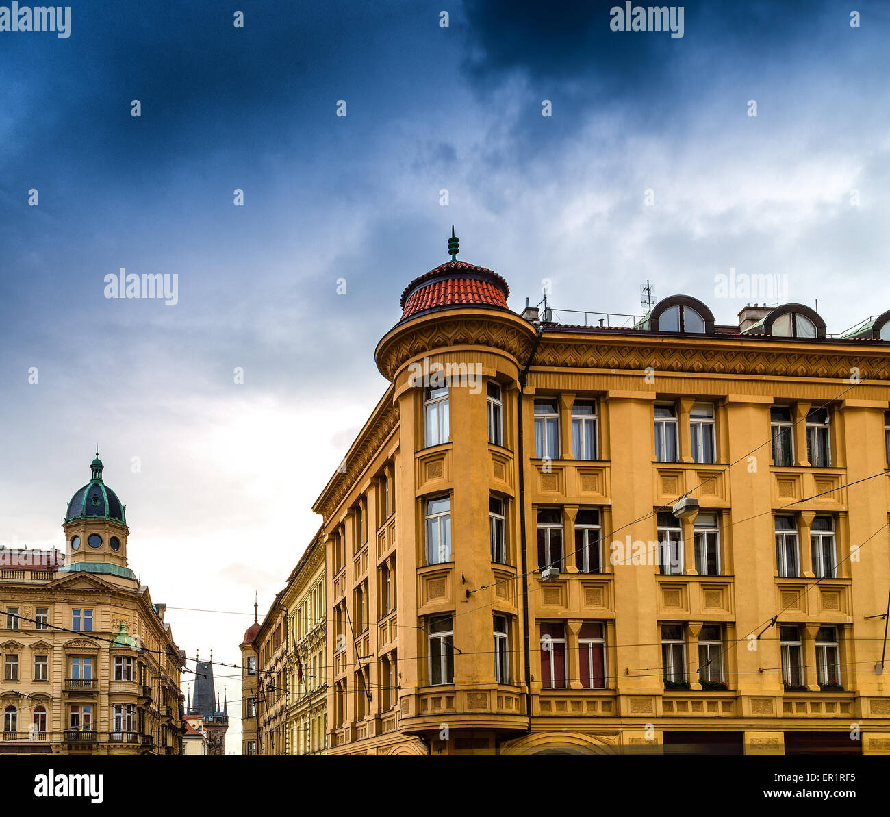 Buildings landmarks prague city hi-res stock photography and images - Alamy