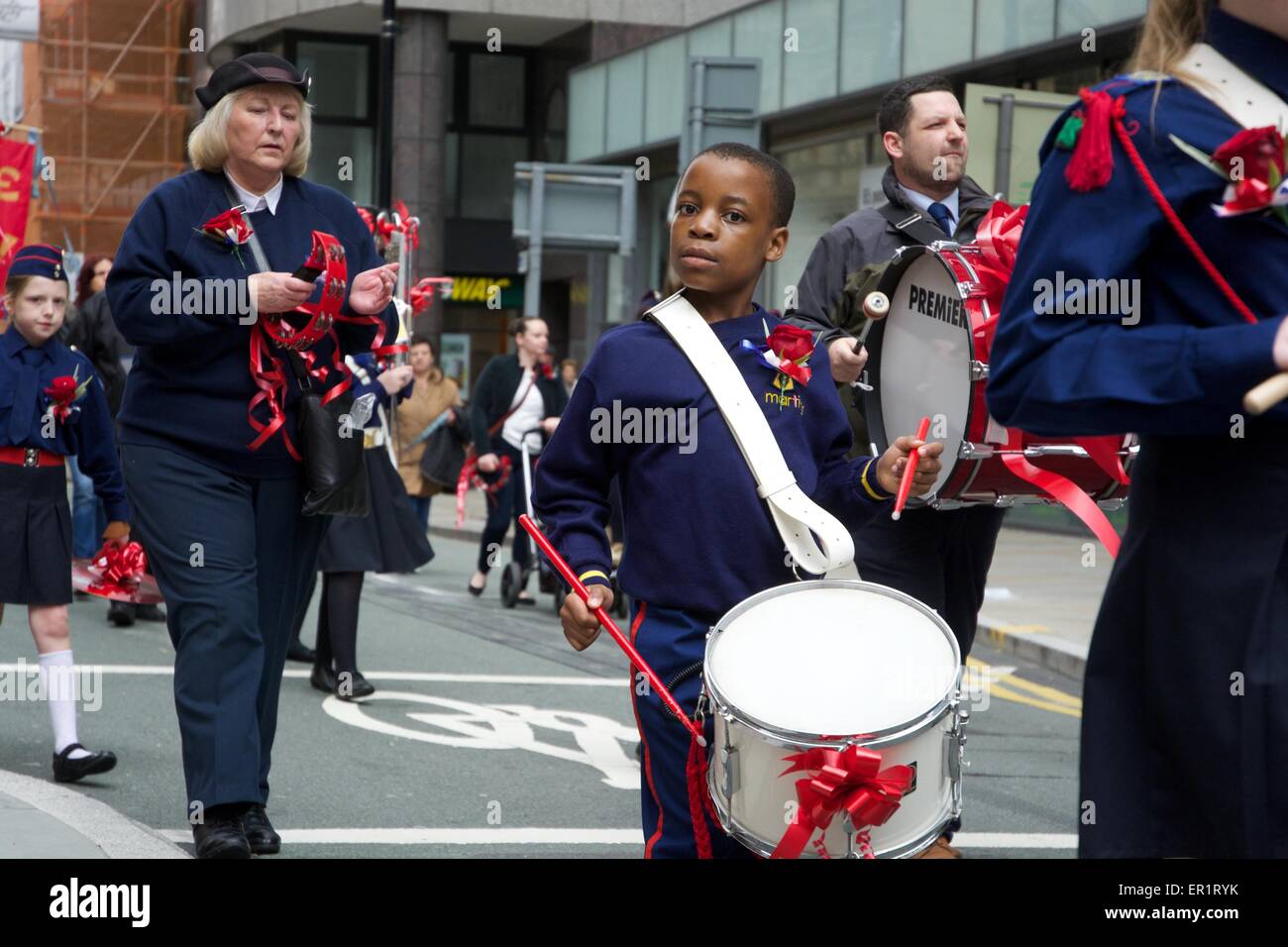 Manchester UK 25th May 2015 The annual Whit Walk from Manchester ...