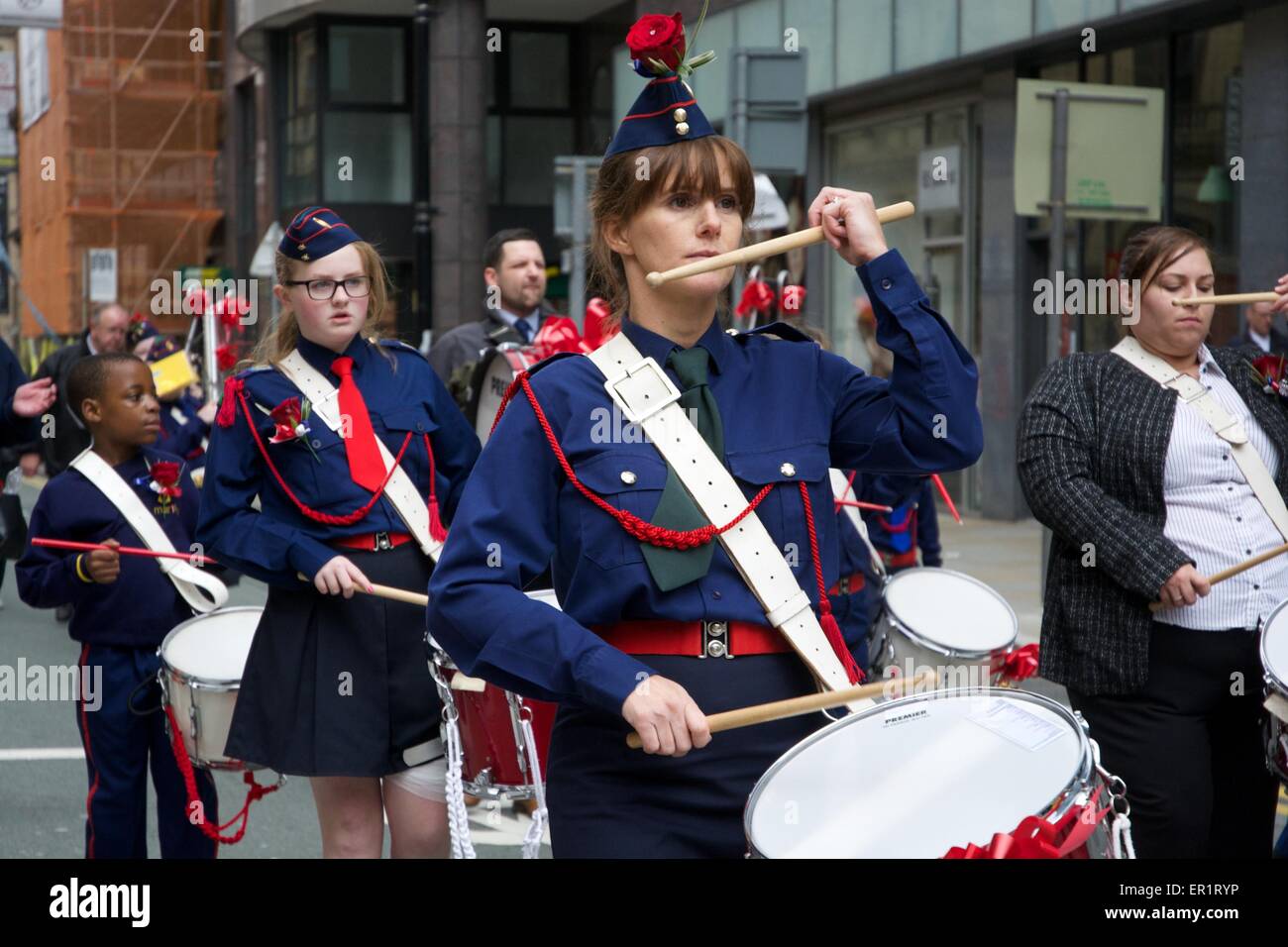 Manchester UK 25th May 2015 The annual Whit Walk from Manchester ...