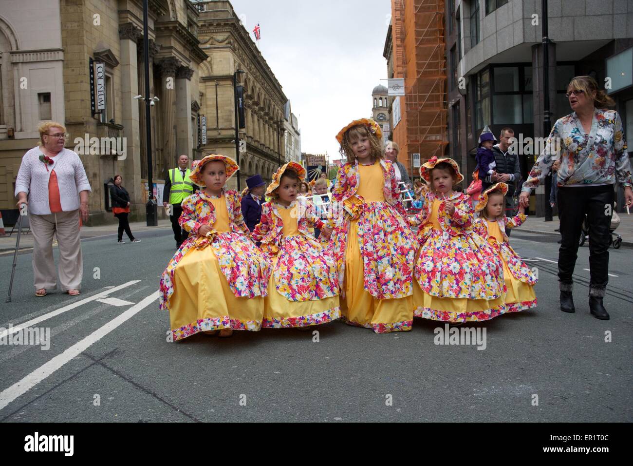 Manchester UK 25th May 2015 The annual Whit Walk from Manchester ...