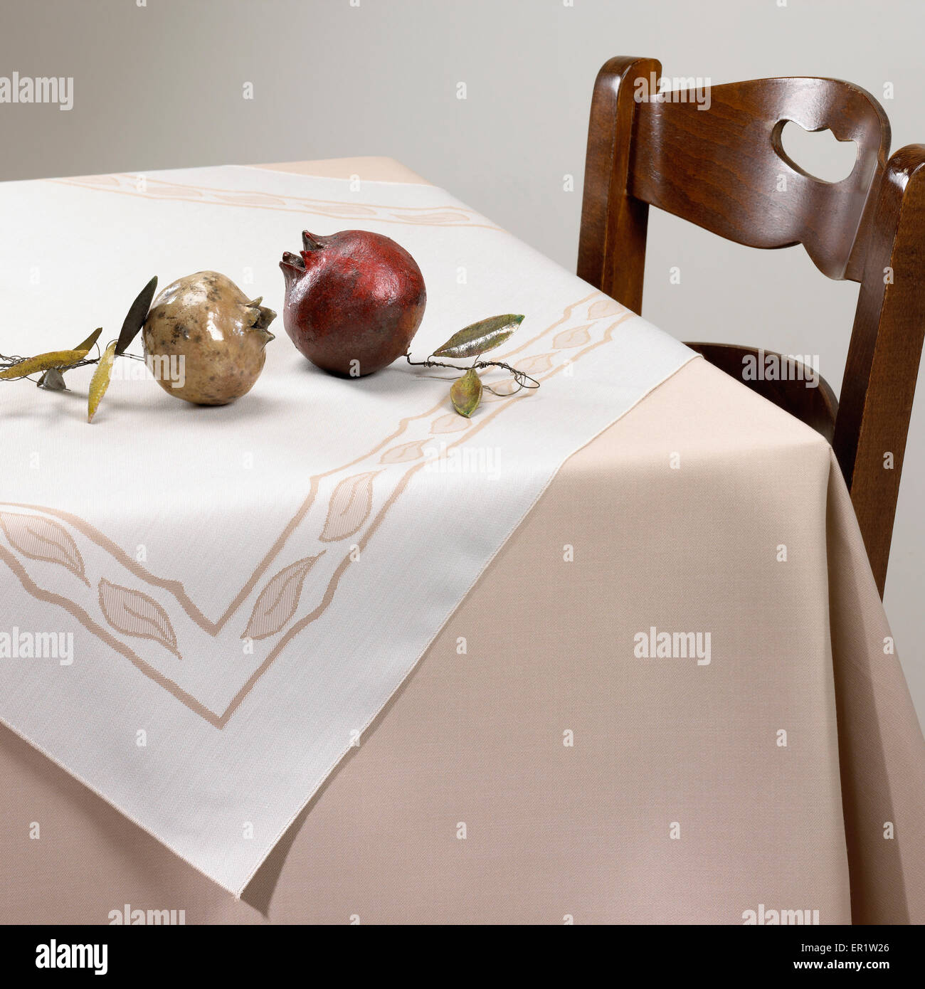 Still life on a tablecloth Stock Photo - Alamy