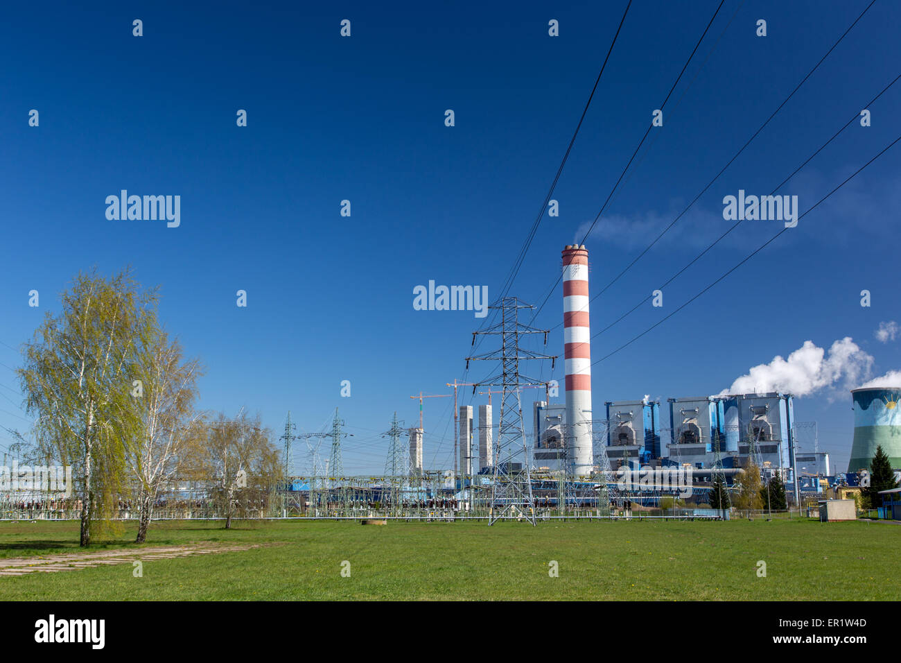 Coal fired power plant poland hi-res stock photography and images - Alamy