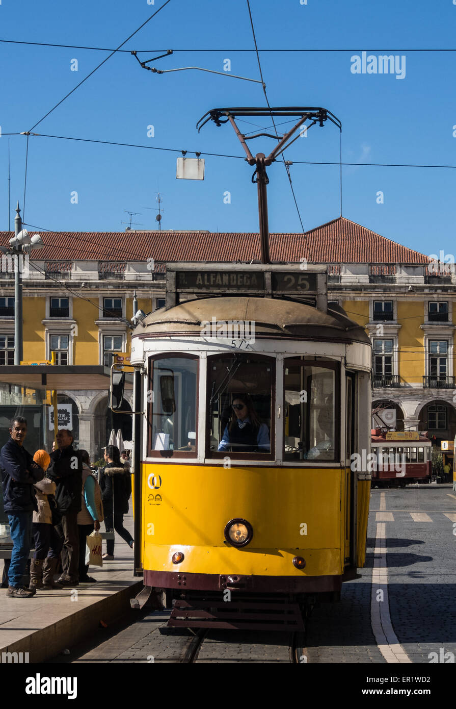 Old fashioned tram hi-res stock photography and images - Alamy