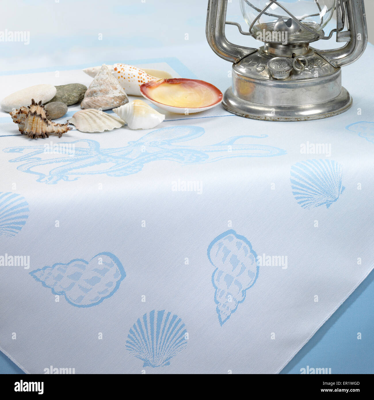 Still life on a tablecloth Stock Photo - Alamy