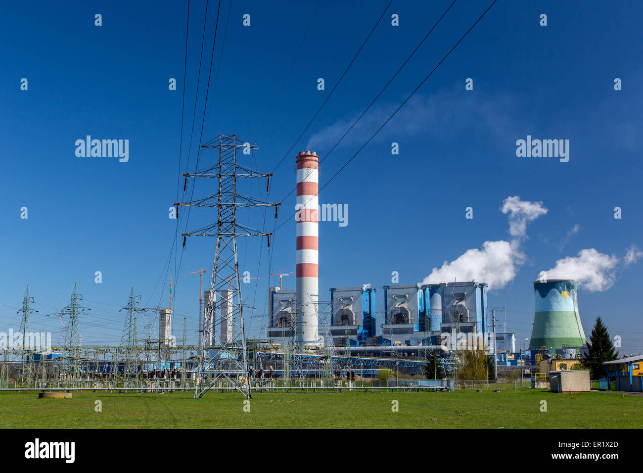 Poland coal fired power plant hi-res stock photography and images - Alamy