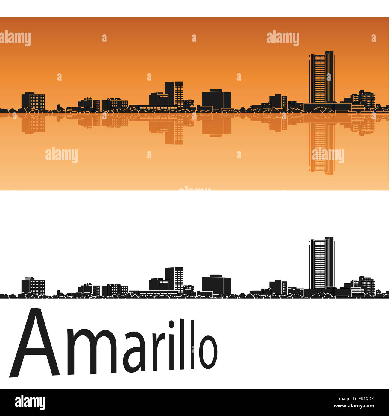Amarillo downtown hi-res stock photography and images - Alamy