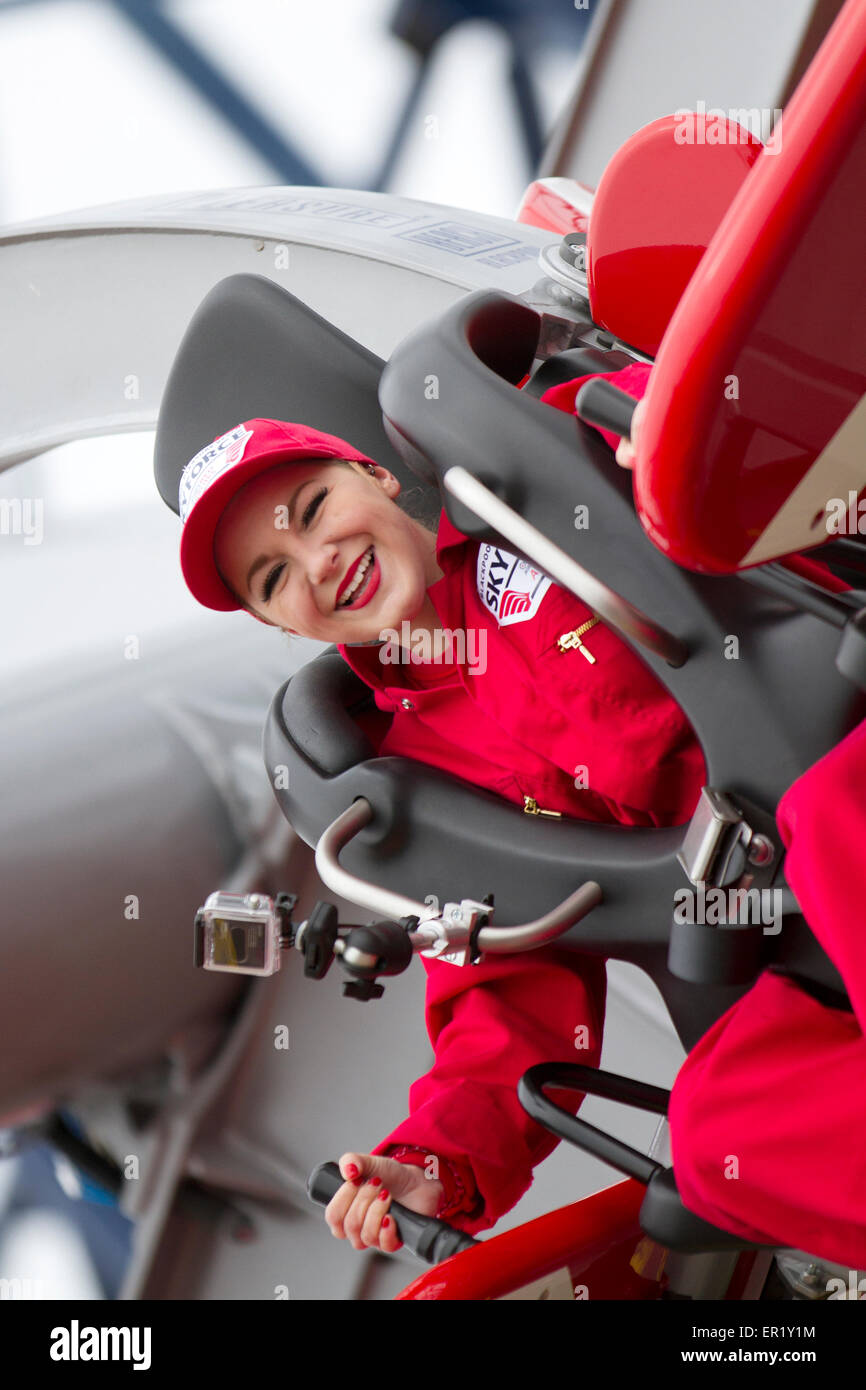 Red Arrow Sky Force Opens Blackpool Pleasure beach amusement Park ...