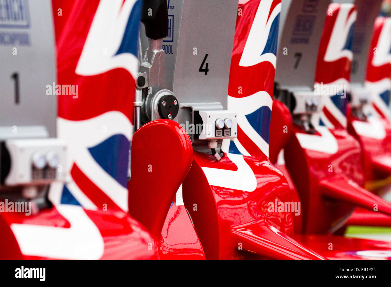 Red Arrow Sky Force Opens Blackpool Pleasure beach amusement Park ...