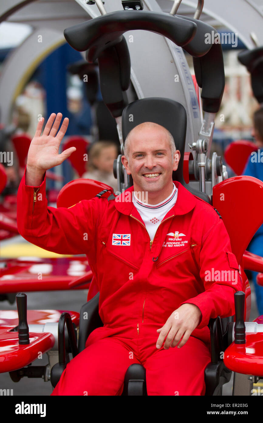 Red Arrow Sky Force Opens Blackpool Pleasure beach amusement Park ...