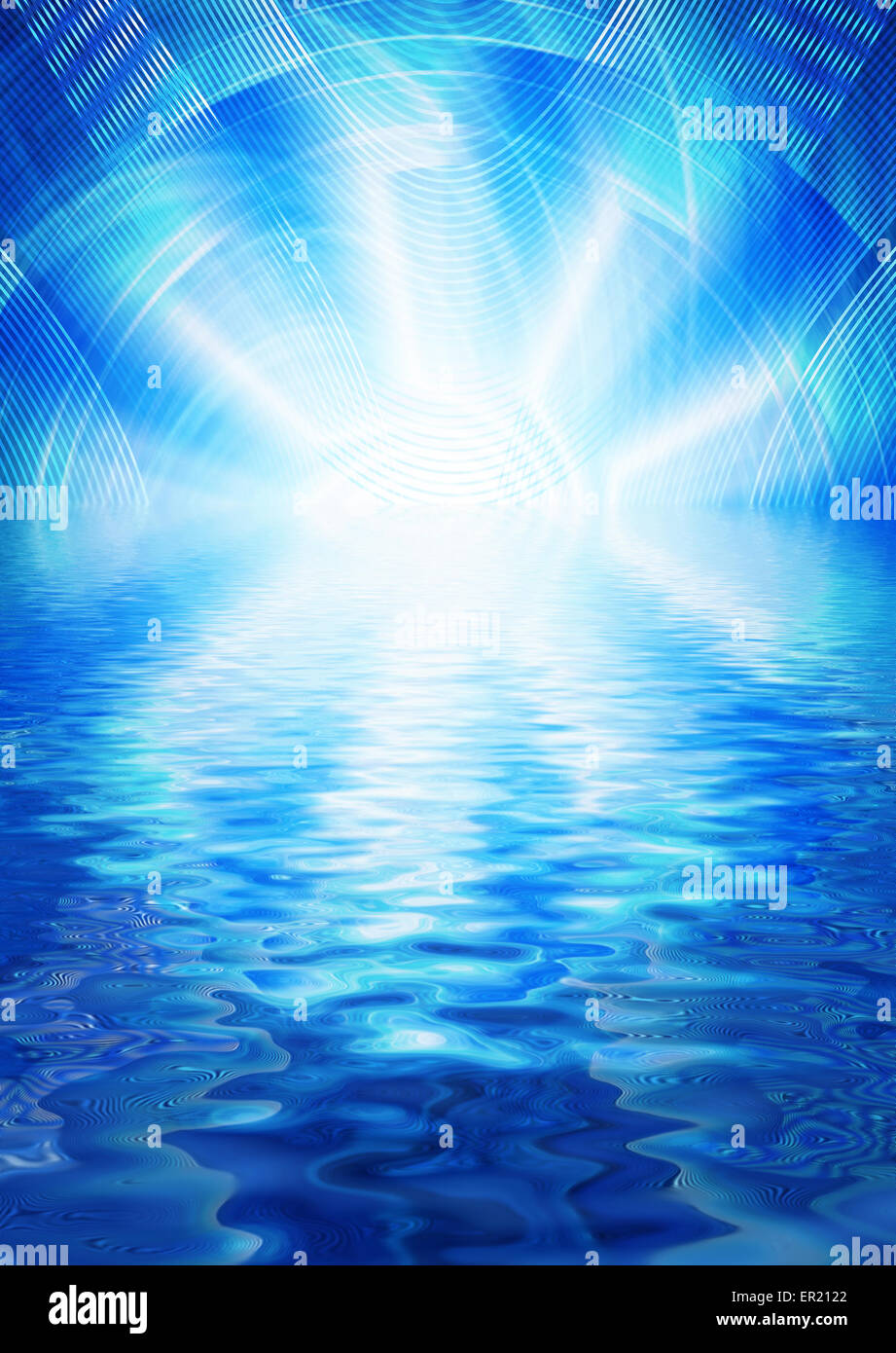 Abstract blue background Stock Photo - Alamy