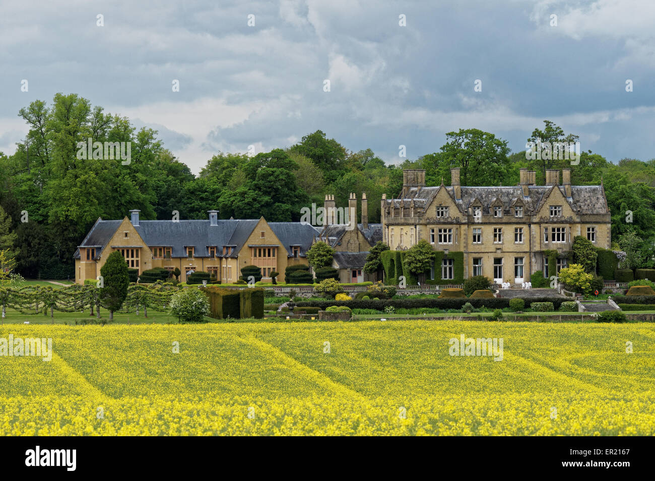 Amport House Chaplins College Stock Photo - Alamy