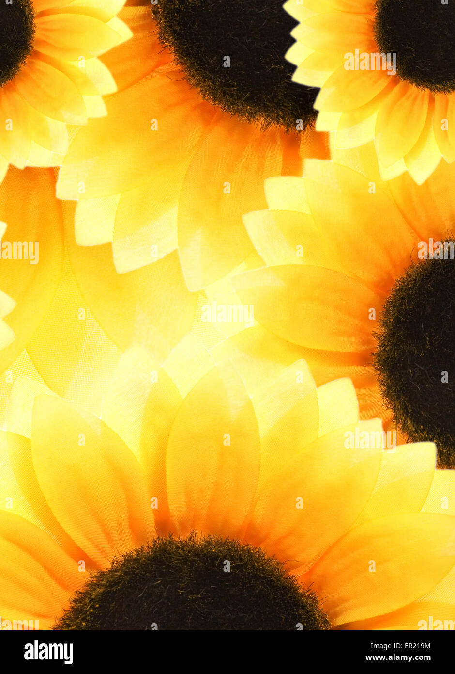 Abstract sunflower background Stock Photo - Alamy
