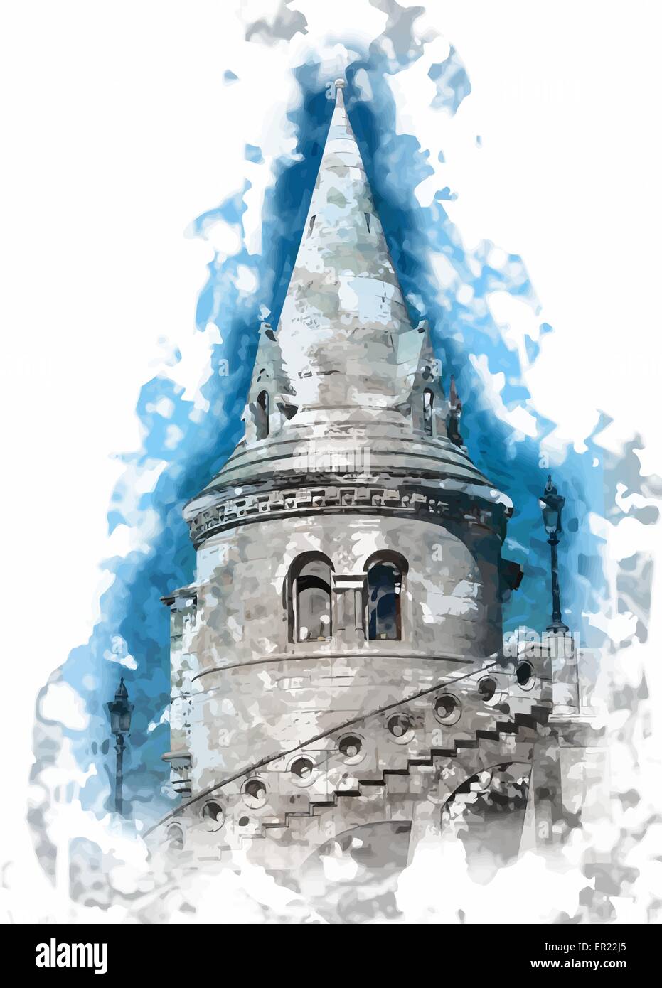 Bastion of europe Stock Vector Images - Alamy