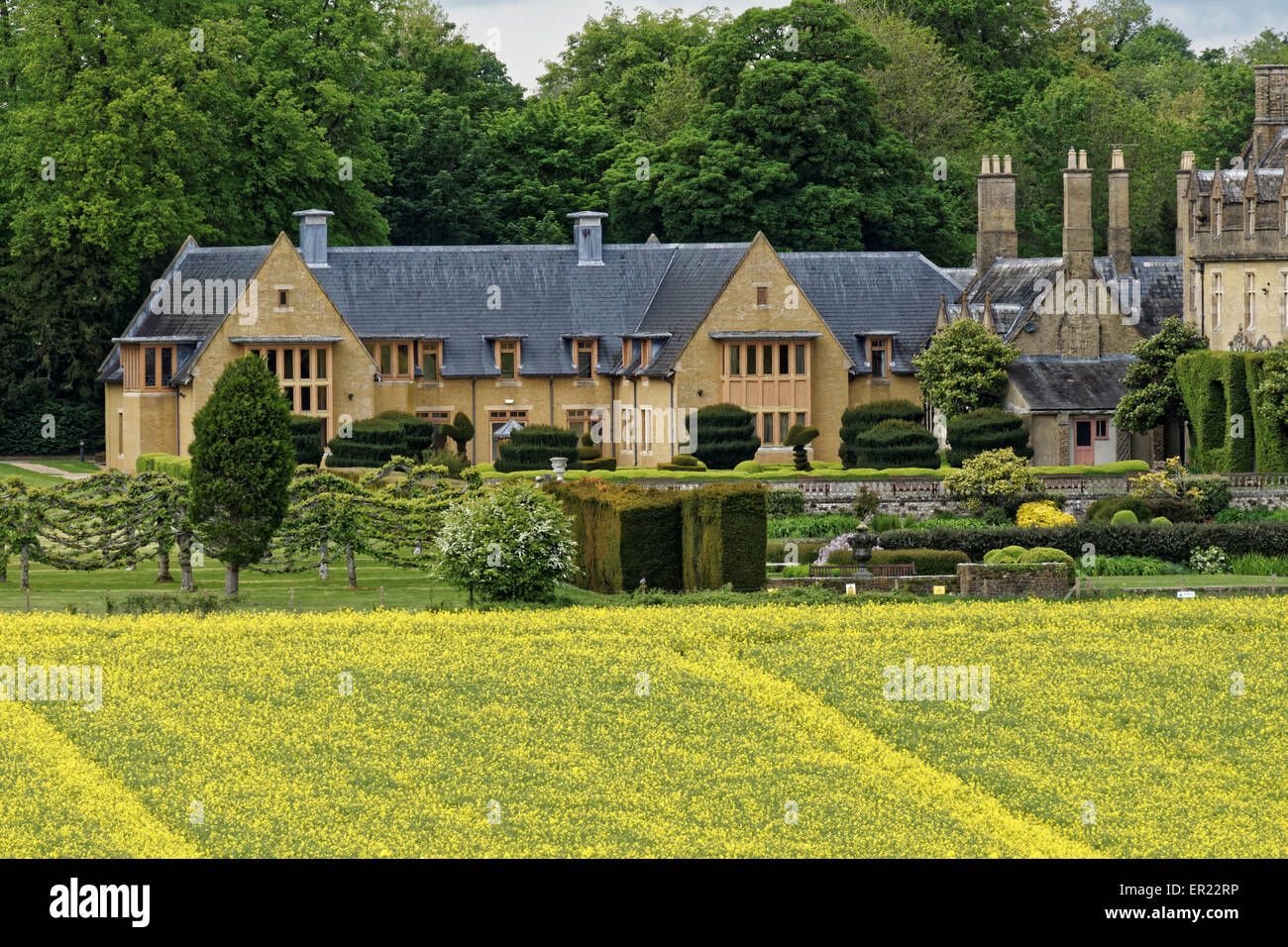 Amport House Chaplins College Stock Photo - Alamy