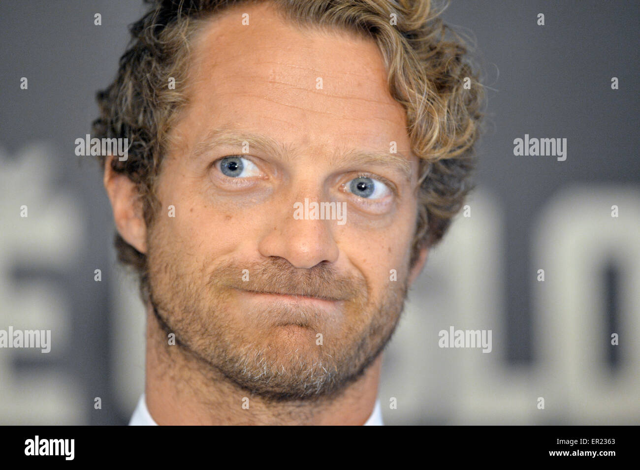 Tom Rob Smith, author of the novel Child 44, speaks with media after ...