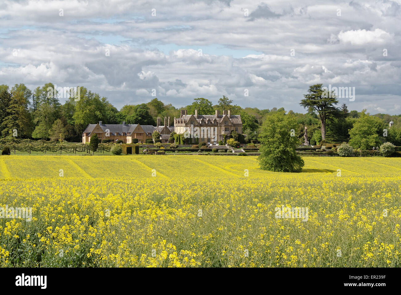 Amport House Chaplins College near Andover Stock Photo - Alamy