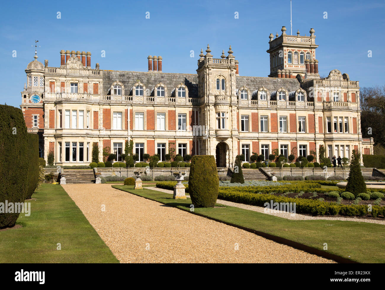 Somerleyton Hall country house, near Lowestoft, Suffolk, England, UK ...