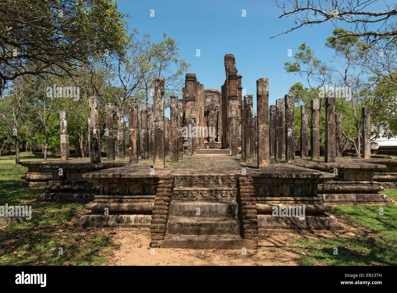 Lankatilaka Temple, Polonnaruwa, Sri Lanka Stock Photo - Alamy
