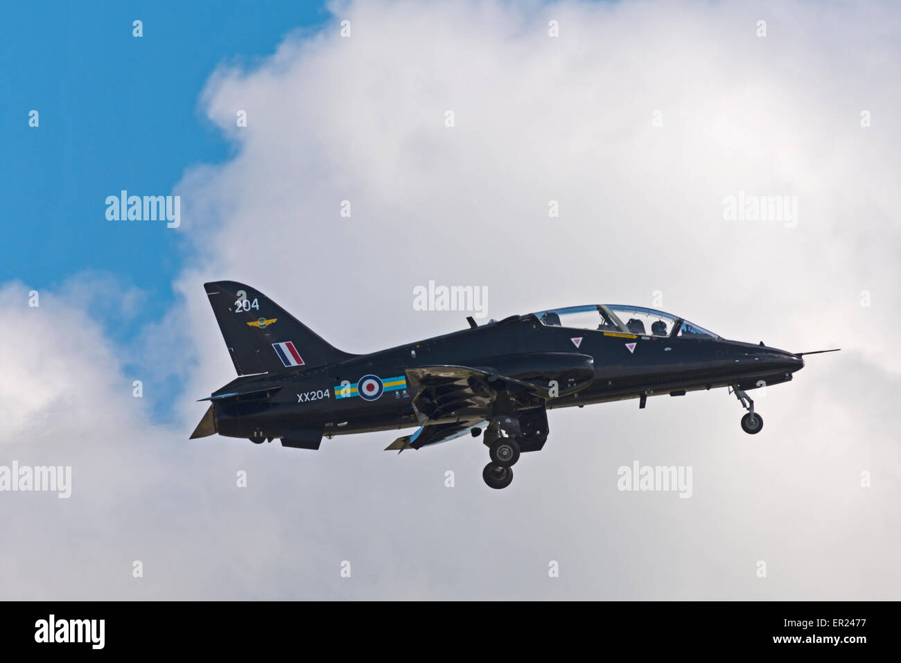 XX204 T1 Hawk fast jet Raf Valley Anglesey North Wales Uk Stock Photo - Alamy