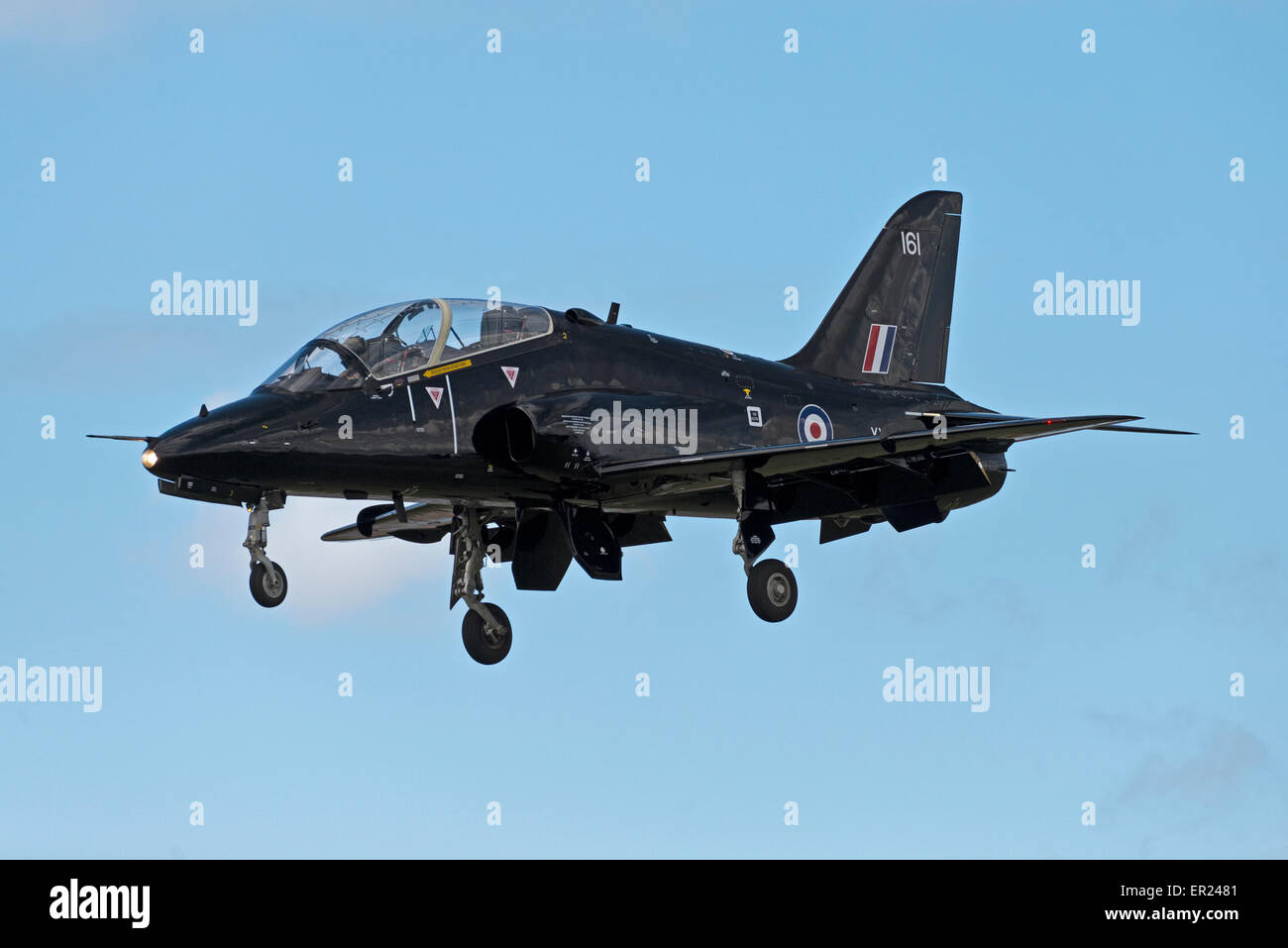 XX161 T1 Hawk fast jet Raf Valley Anglesey North Wales Uk arrival landing Stock Photo - Alamy
