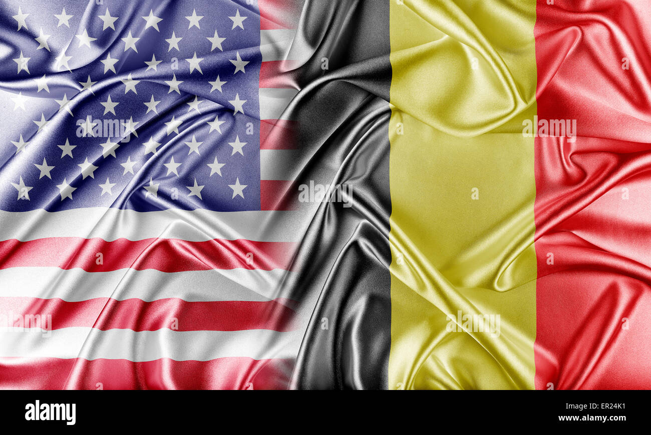 USA and Belgium Stock Photo - Alamy