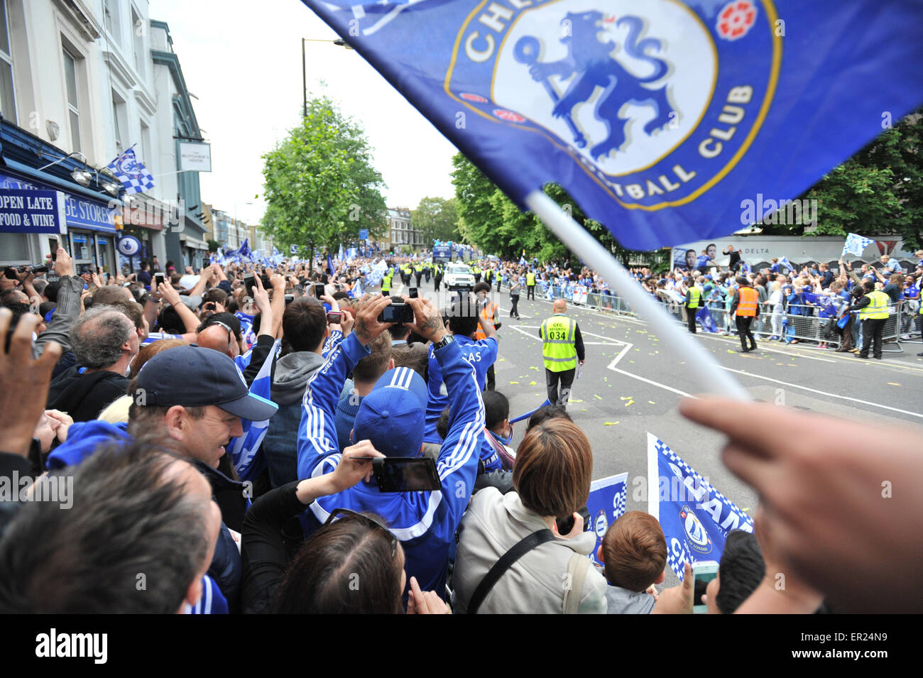 Chelsea, London, UK. 25th May 2015. Chelsea Football Club Premier ...