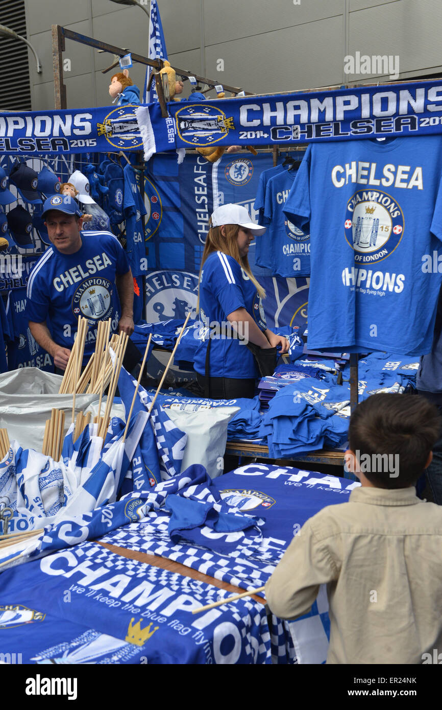 Chelsea, London, UK. 25th May 2015. Chelsea Football Club Premier ...