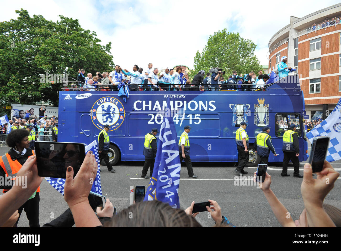 Chelsea, London, UK. 25th May 2015. Chelsea Football Club Premier ...