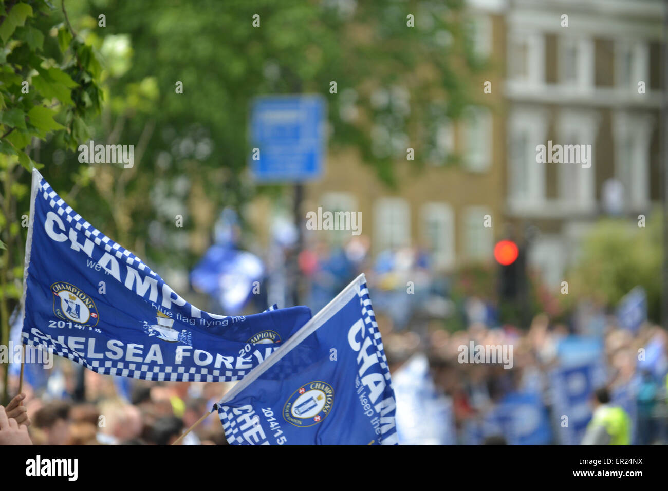 Chelsea victory parade hi-res stock photography and images - Alamy