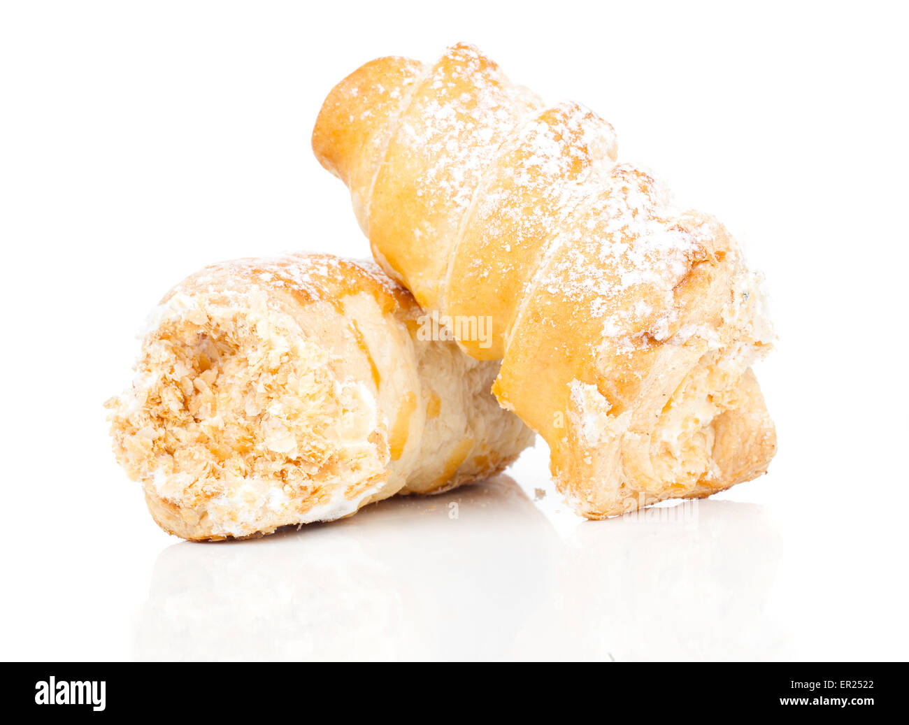 Puff pastry rolls Cut Out Stock Images & Pictures - Alamy