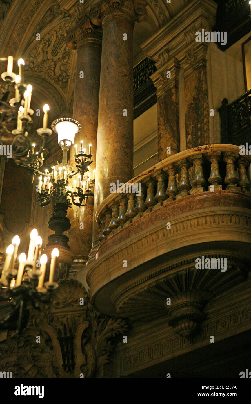 Interior of Palais Garnier Paris Opera House Stock Photo - Alamy