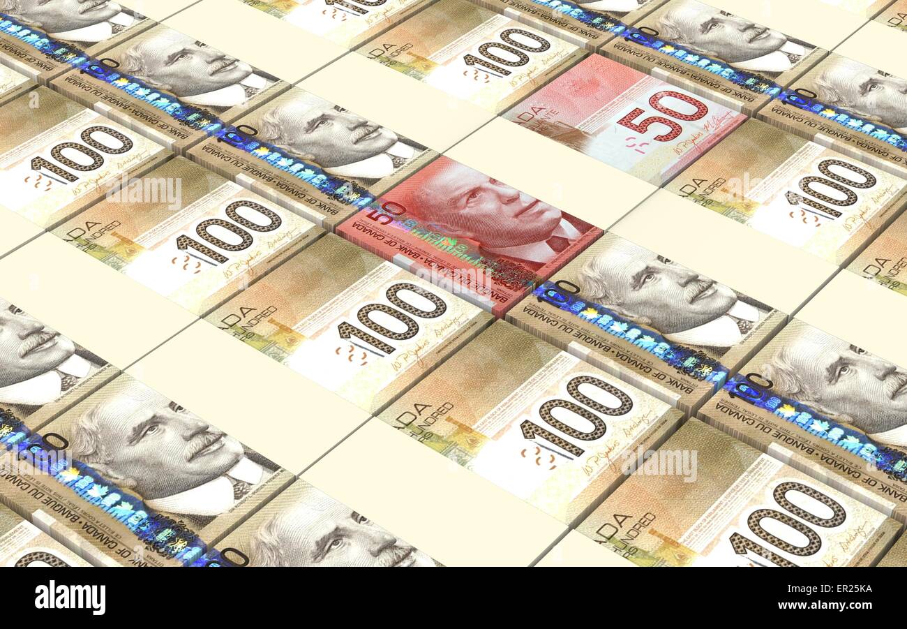 Canadian Money Stacks Wallpaper