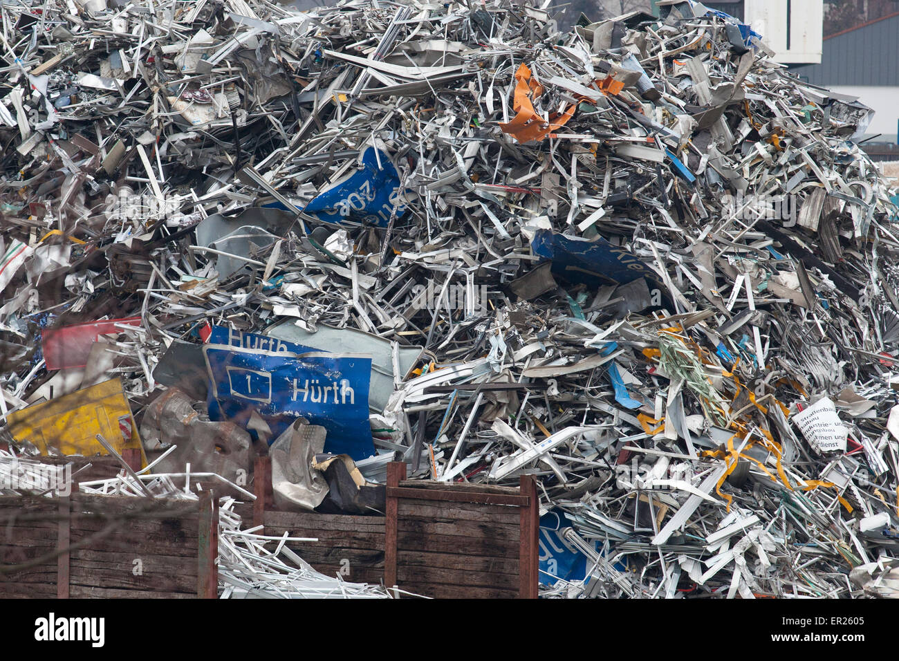 Recycling road signs hi-res stock photography and images - Alamy