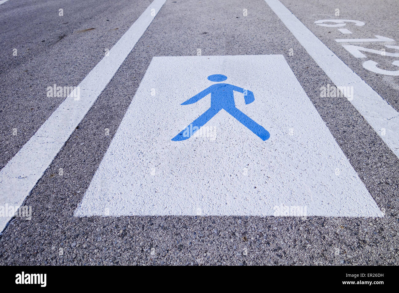 Pedestrian lane, Austria, Vienna, 2. district Stock Photo - Alamy