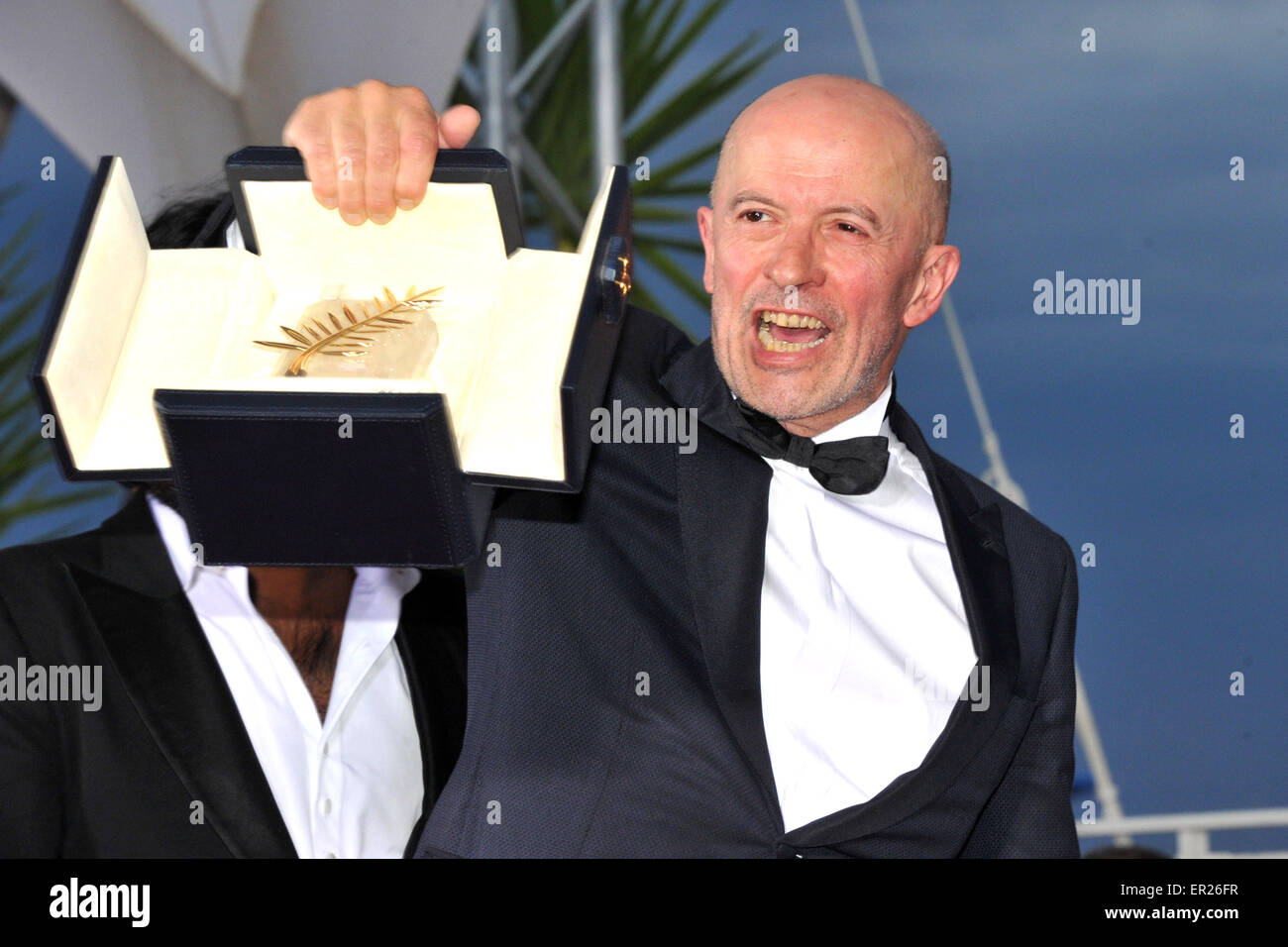 Director Jacques Audiard, winner of the Palme D'Or for his film ...